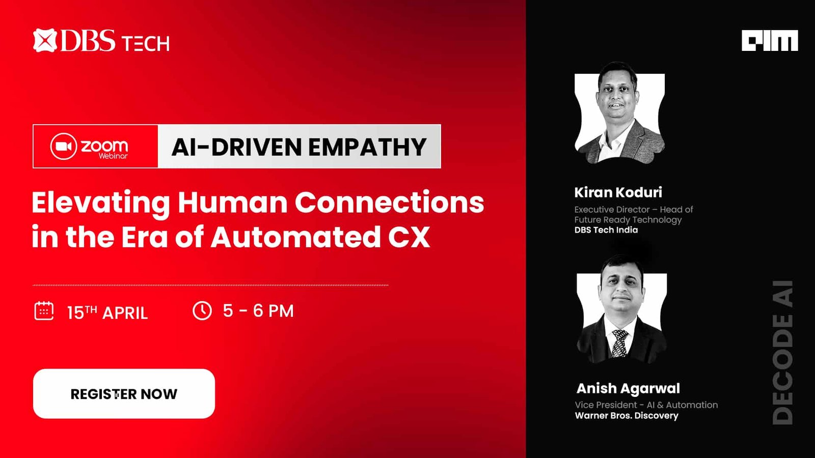 AIM DECODE Returns: Can Machines Actually Perceive Us? - AI digitalnews
