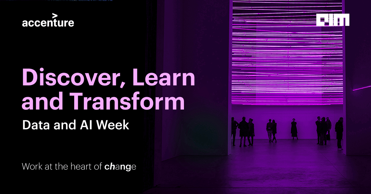 Accenture Launches Week-Lengthy Collection on Knowledge and Gen AI ...